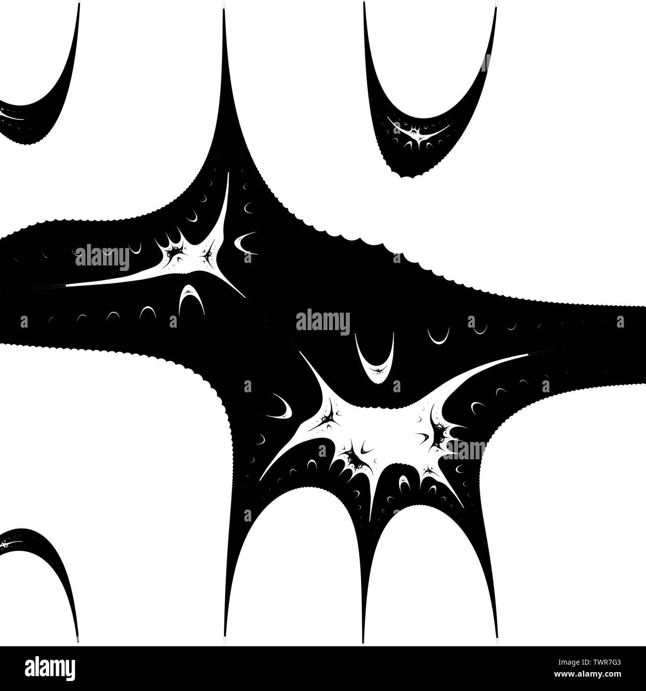 An image created using computer graphics, a picture of a mathematical ...