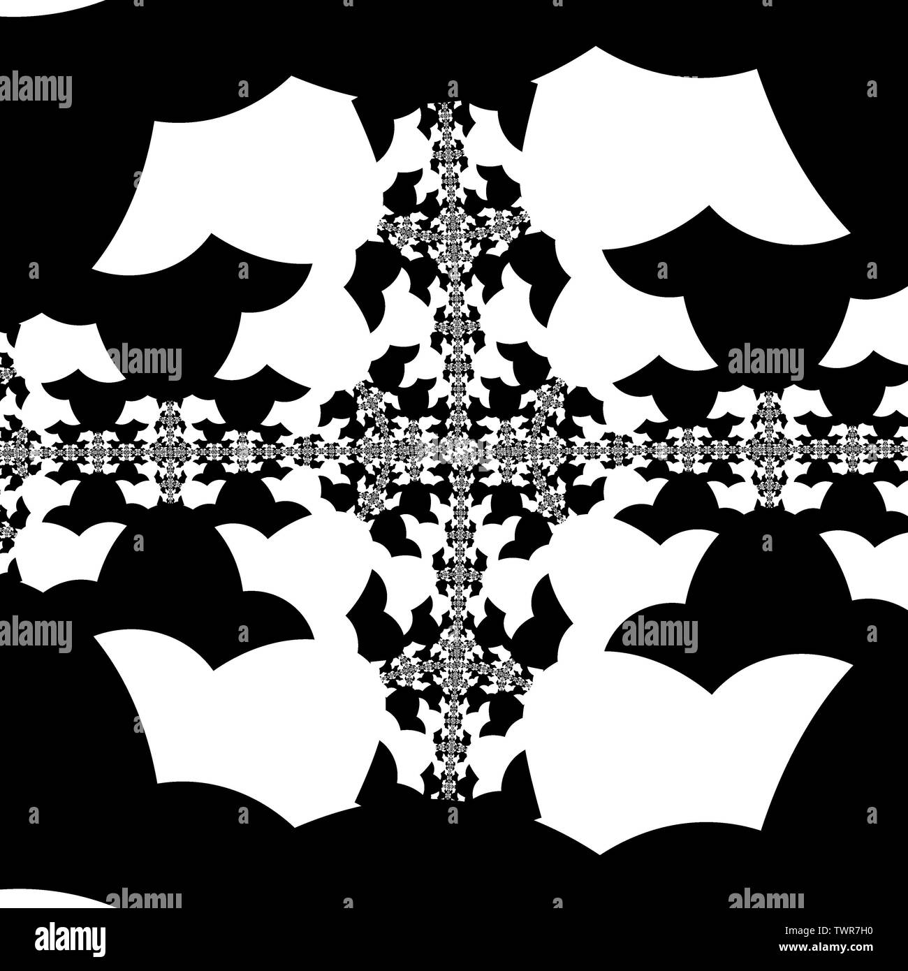 An image created using computer graphics, a picture of a mathematical ...