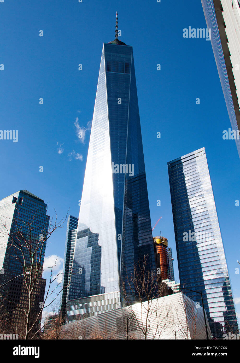NEW YORK, USA. 03rd Apr 2017. The Big Apple seen as part of a ...