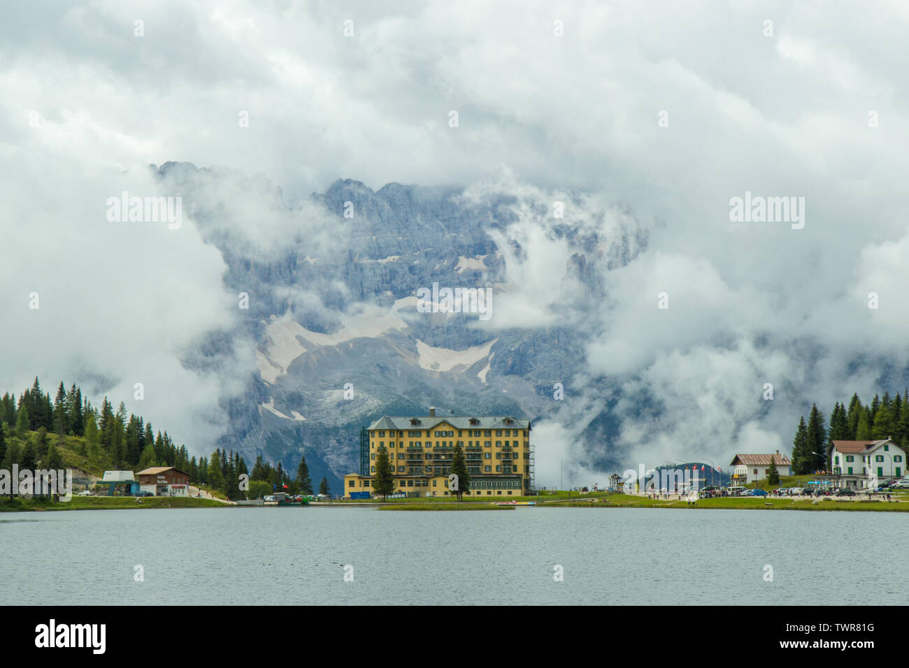Misurina veneto lake three hi-res stock photography and images - Alamy