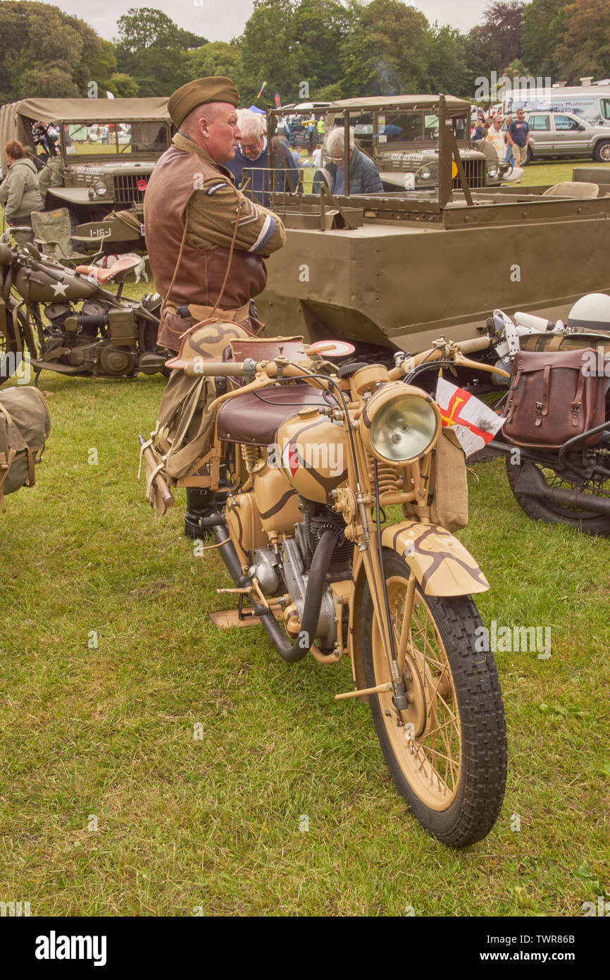 Military dispatch motorcycle hi-res stock photography and images - Alamy