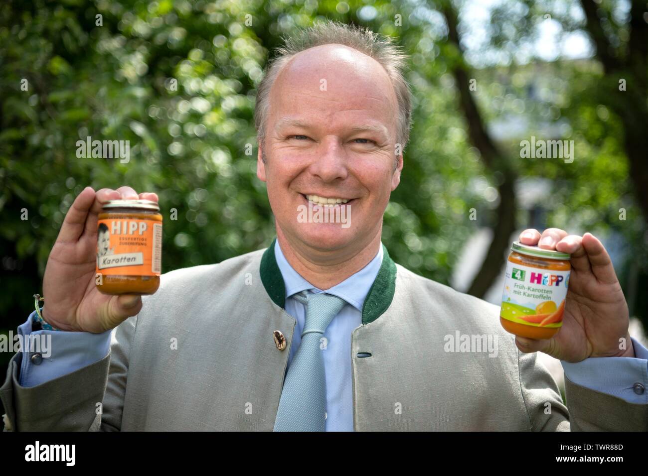 Pfaffenhofen, Germany. 04th June, 2019. Stefan Hipp, Managing Director ...