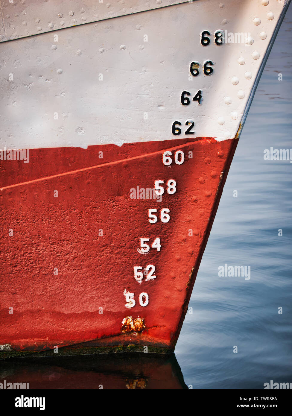 Numbers on waterline hi-res stock photography and images - Alamy