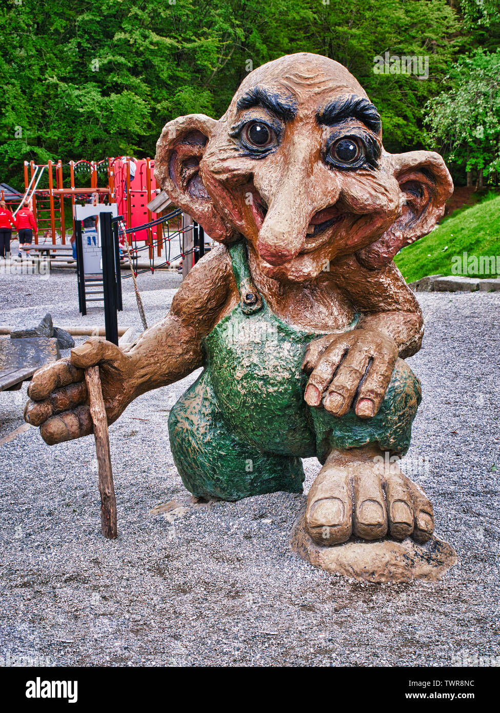 Troll sculpture statue hi-res stock photography and images - Alamy