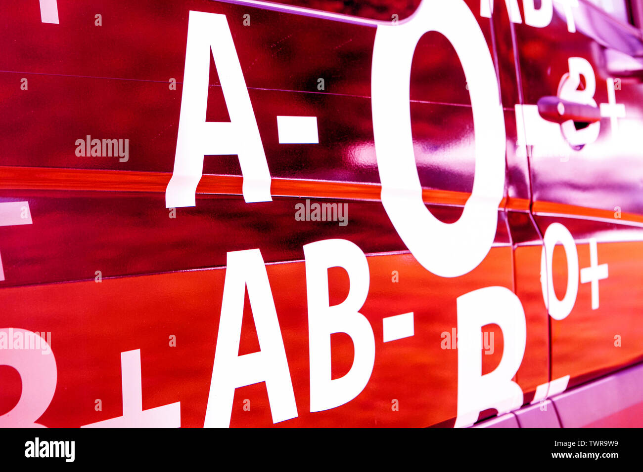 NHS blood donor donation saves lives Stock Photo - Alamy