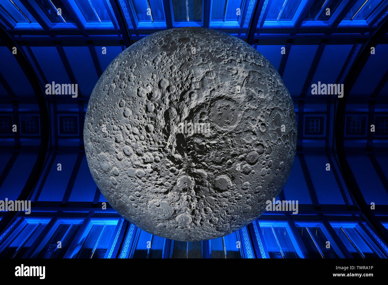 Moon art installation hi-res stock photography and images - Alamy
