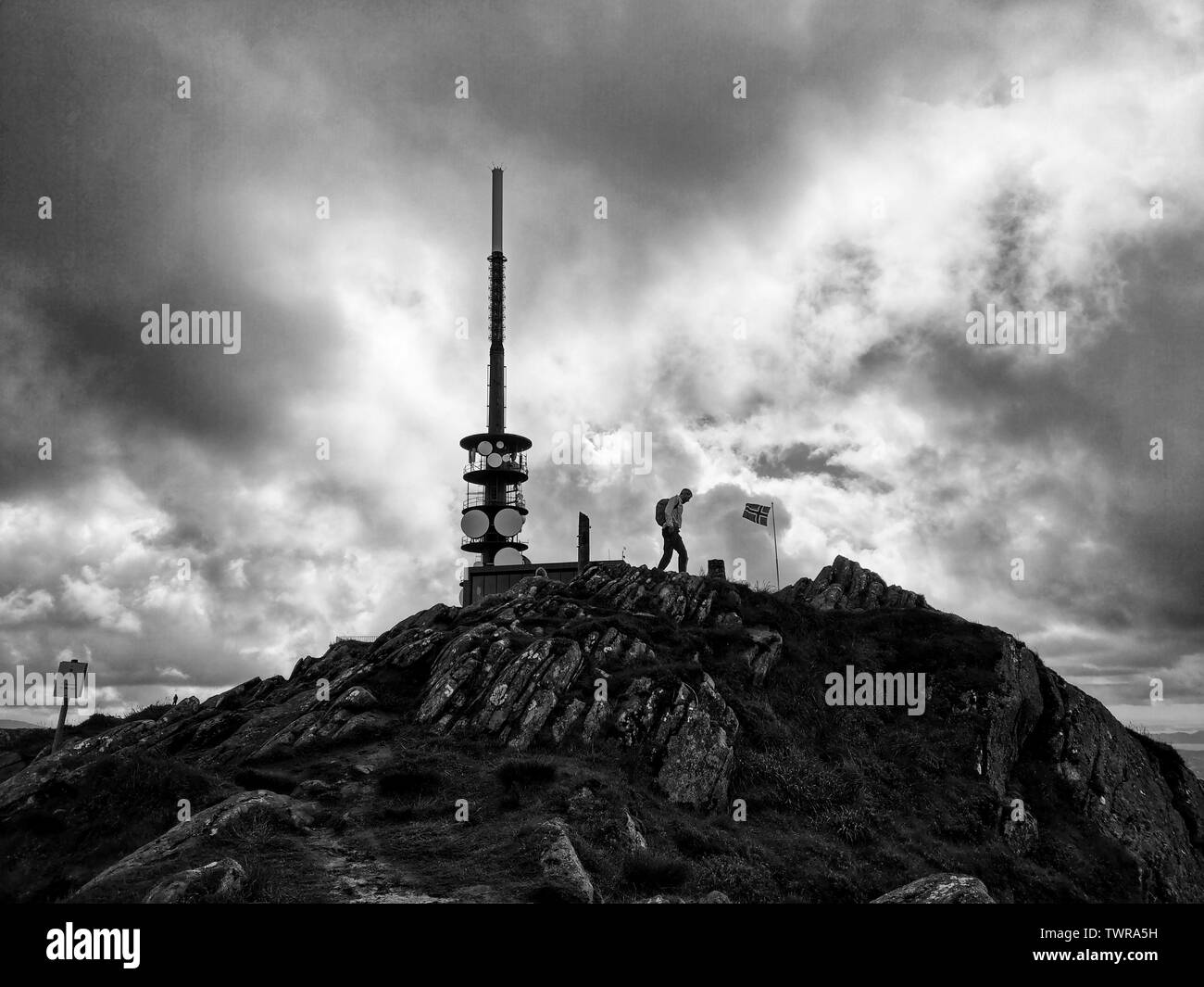 Cell walks Black and White Stock Photos & Images - Alamy