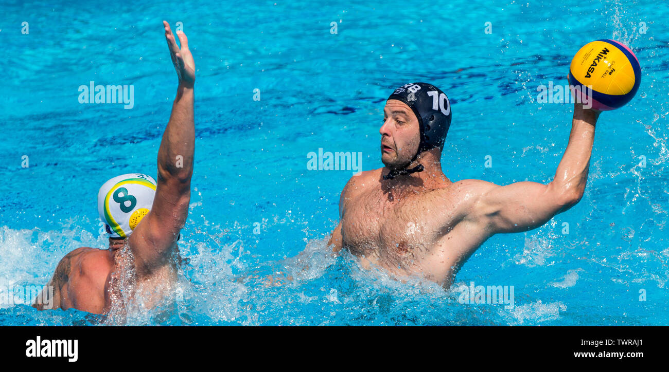 Filip Filipovic of Serbia shoots at goal Stock Photo - Alamy