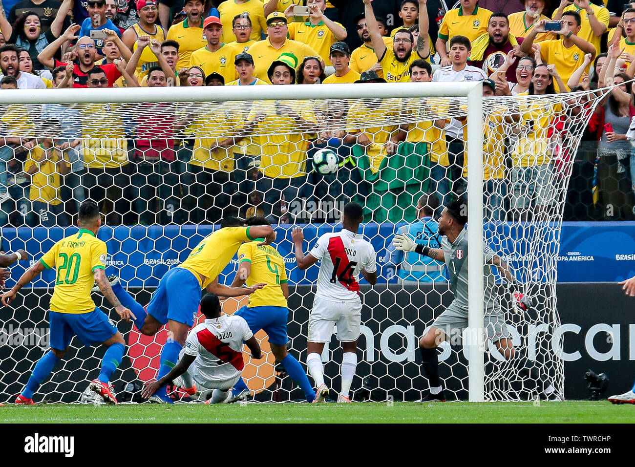 June 22nd 2019, Arena Corinthians Stadium, Sao Paulo, Brazil; Copa ...