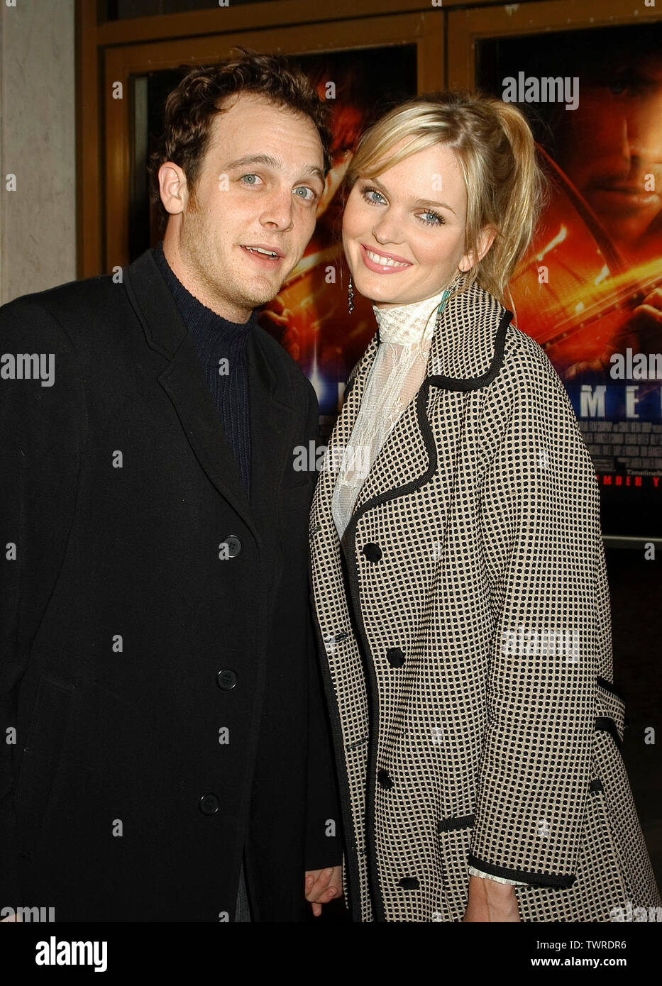 EPLXn Embry & Sunny Mabrey at the World Premiere of "Timeline" at the ...