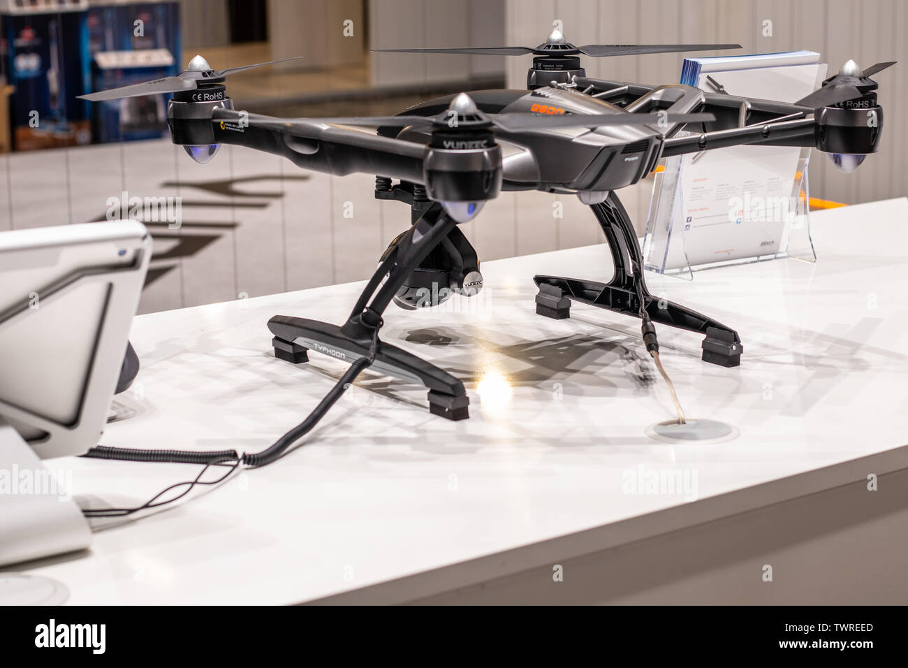 Yuneec Drone unmanned aerial vehicles (UAV) for photography and ...