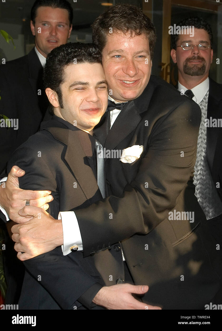 Sam Levine & Jeff Ross at the All-Star Dais to Roast Head Hustler Larry ...