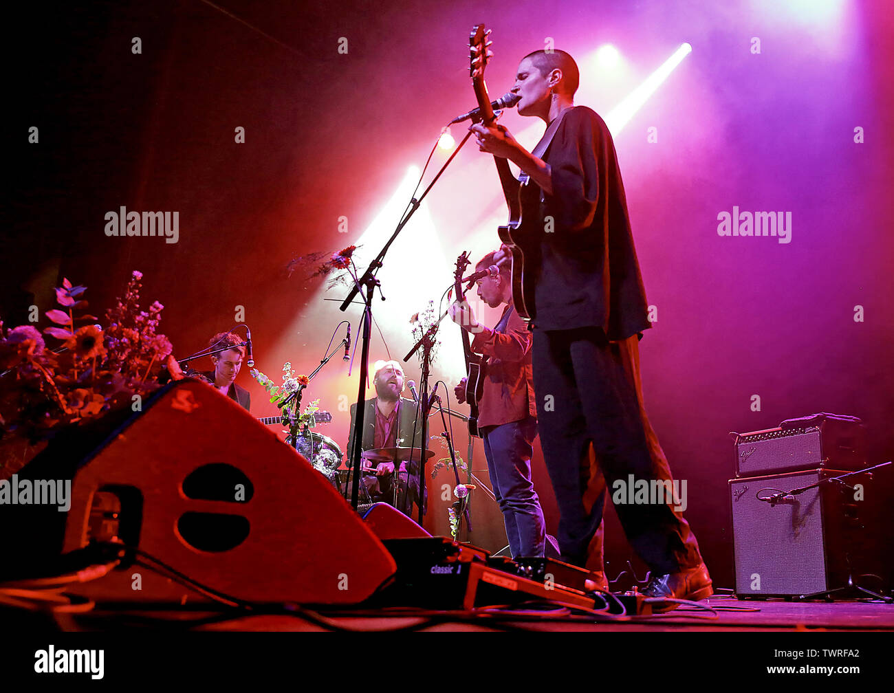 Big Thief Performing at Manchester Ritz Featuring: Big Thief, Adrianne ...