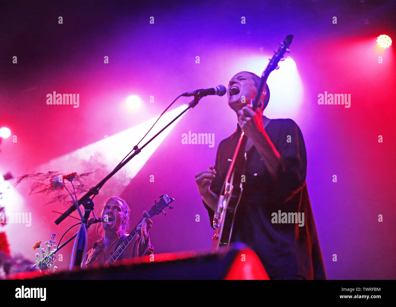 Big Thief Performing at Manchester Ritz Featuring: Big Thief, Adrianne ...