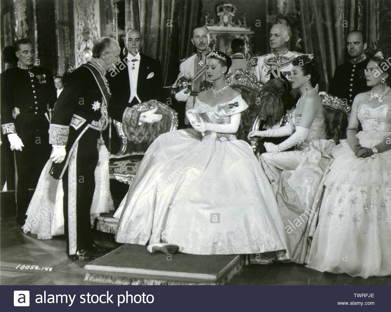 Audrey Hepburn In Roman Holiday High Resolution Stock Photography and ...