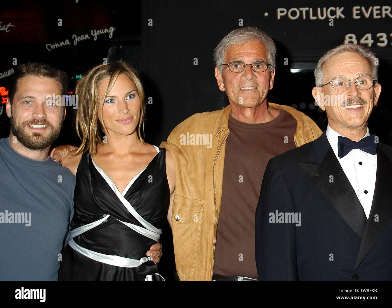 Jason Priestly, Naomi Lowde, Alex Rocco & Dick Smothers at The Smothers ...