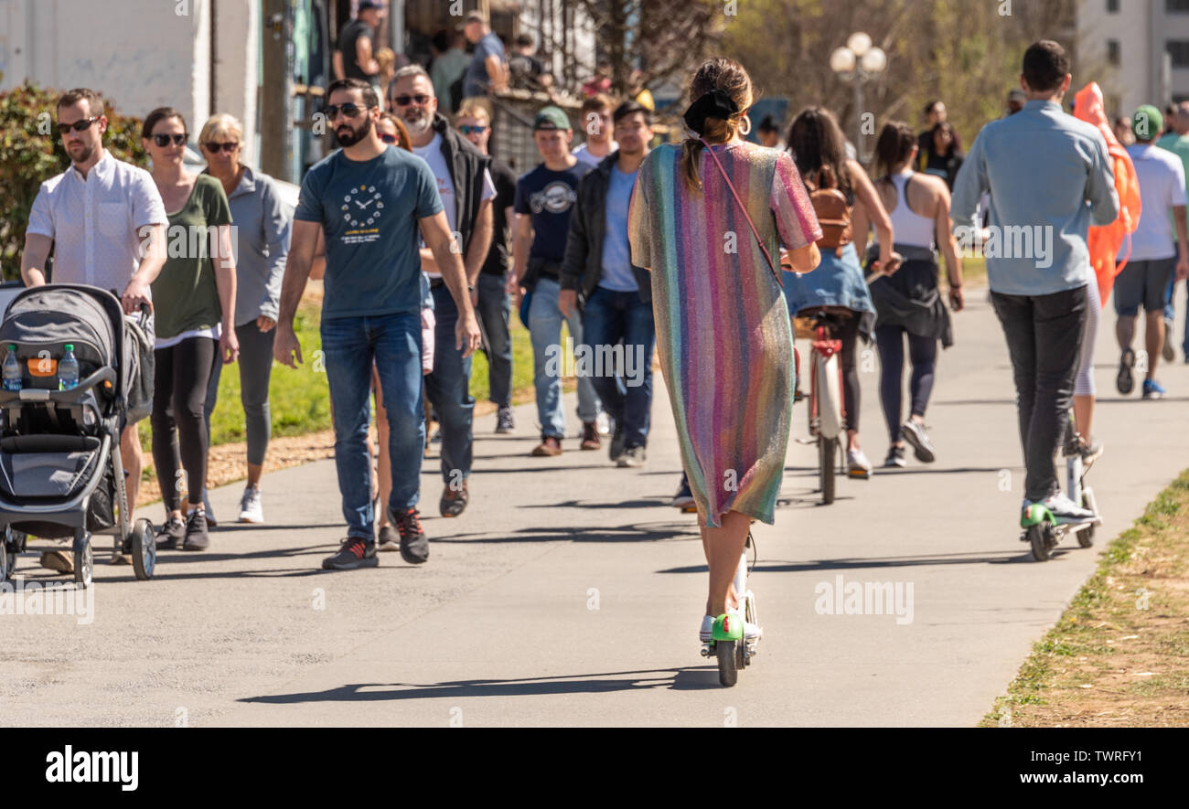 Atlanta beltline trail hi-res stock photography and images - Alamy