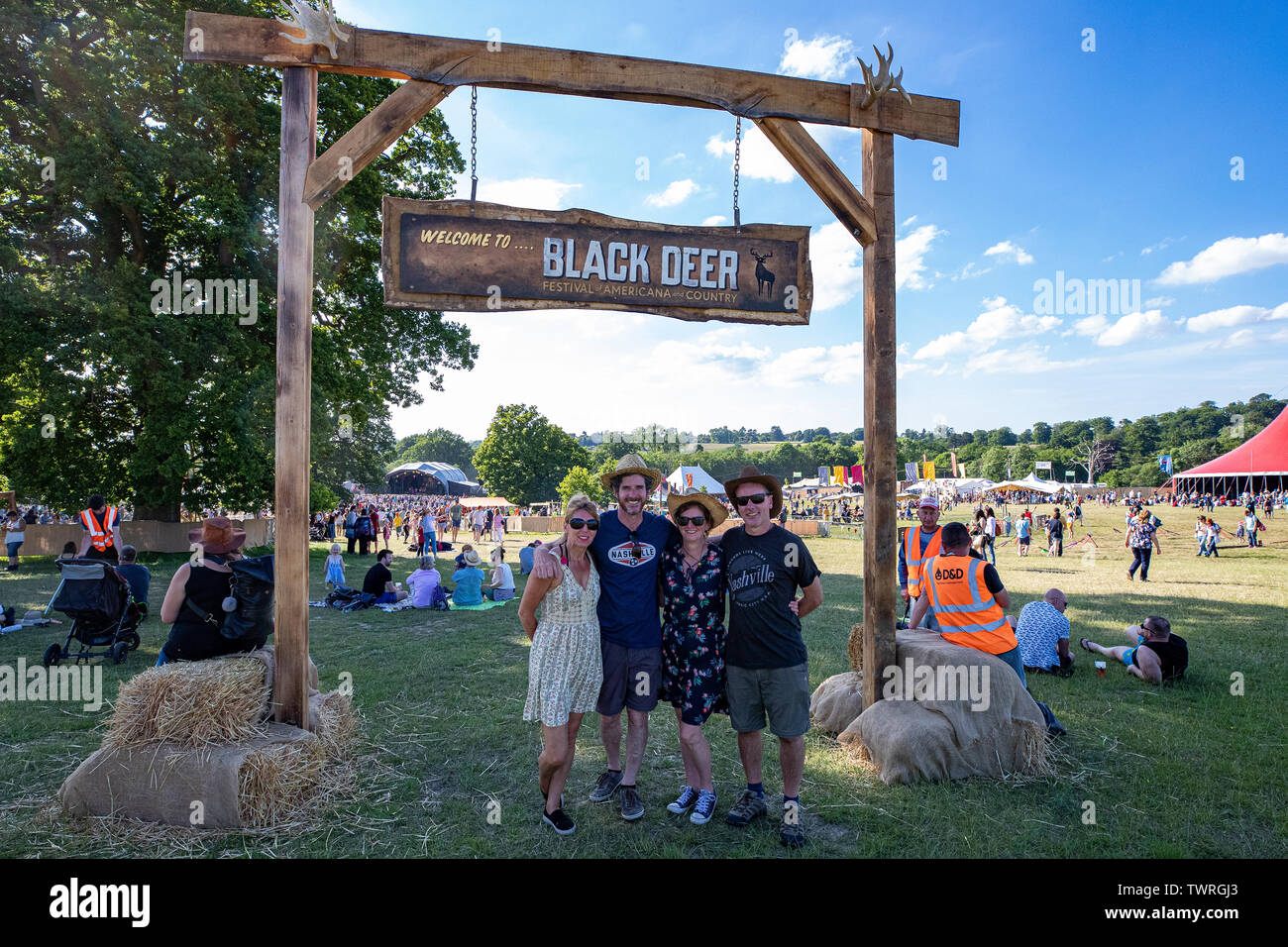 Black deer festival eridge park hi-res stock photography and images - Alamy