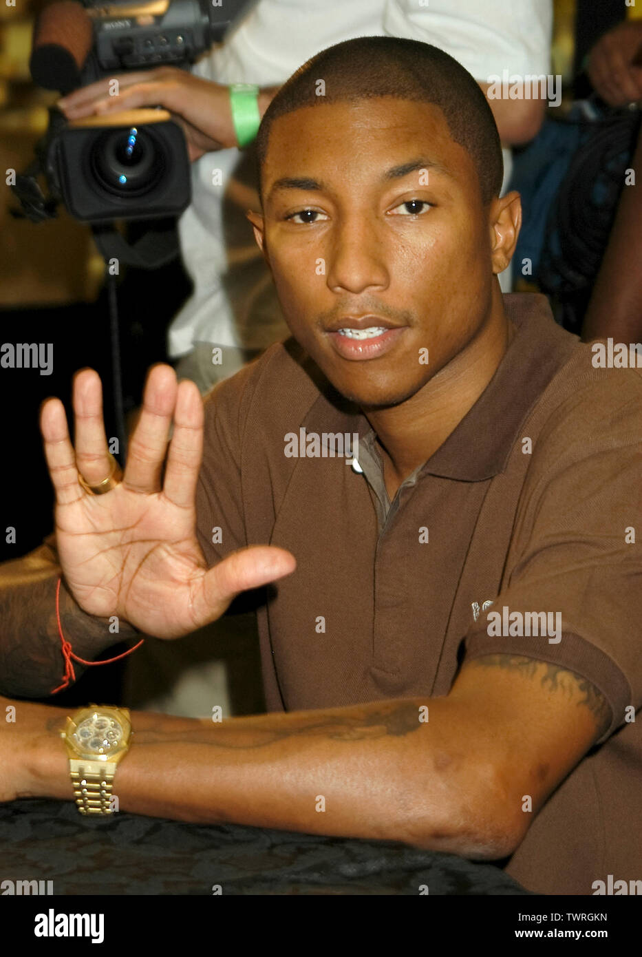 The Neptune's Pharrell Williams Autograph Appearance at the Tower ...
