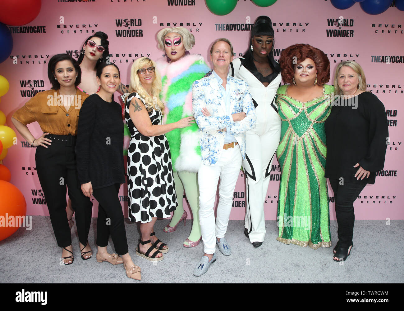 Los Angeles, Ca, USA. 22nd June, 2019. Violet Chachki, Diane Anderson ...