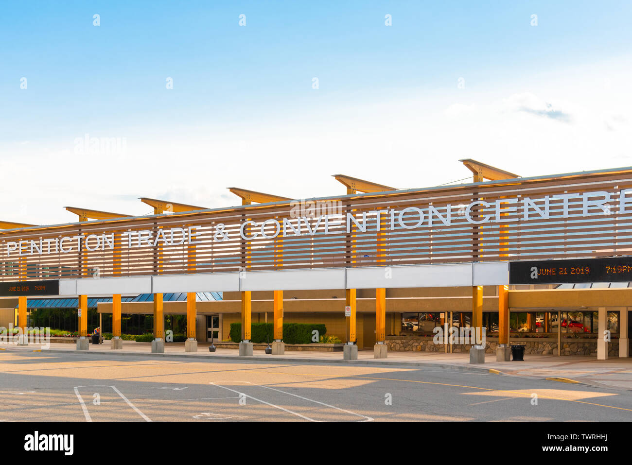 Penticton trade and convention centre hi-res stock photography and ...