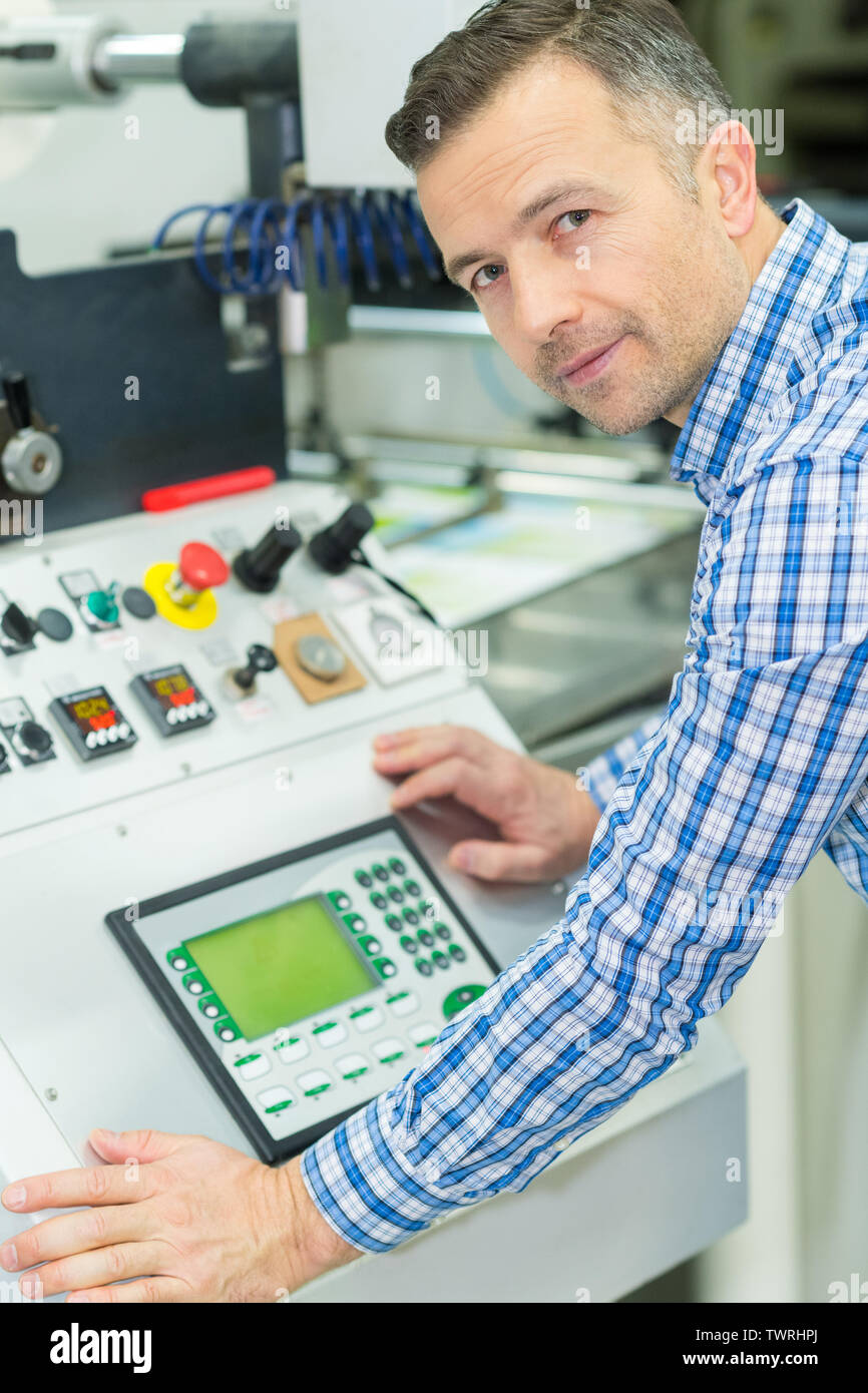 Machinery operator hi-res stock photography and images - Alamy