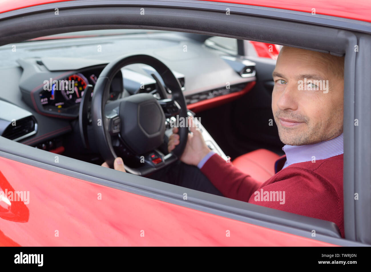 Lamborghini Dashboard High Resolution Stock Photography and Images - Alamy