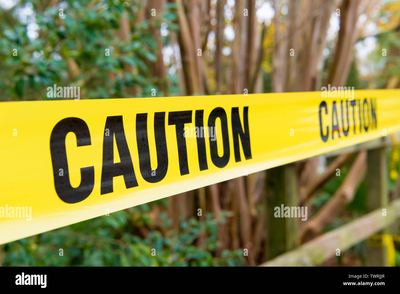 Caution tape hi-res stock photography and images - Alamy