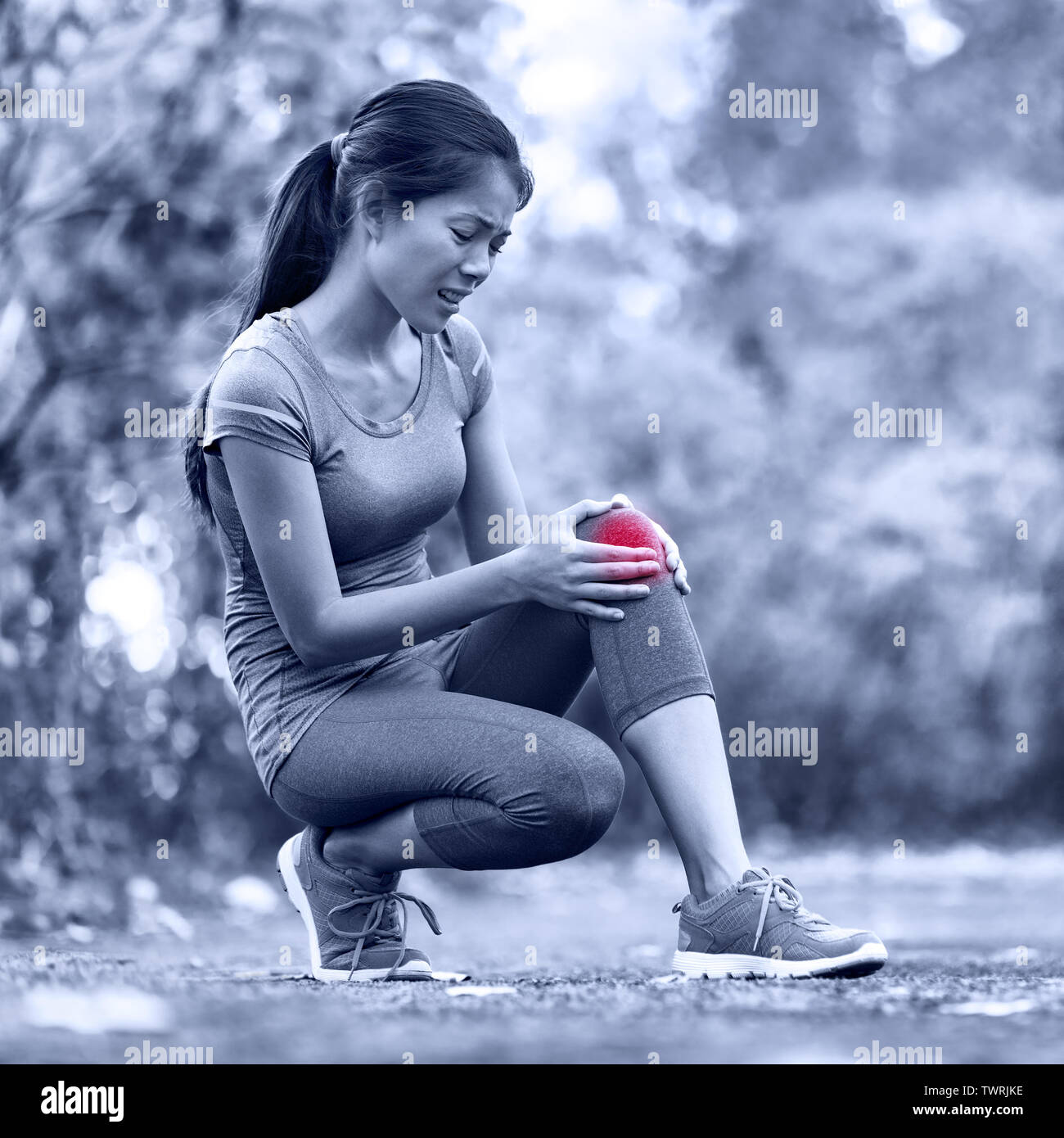 Knee injury hi-res stock photography and images - Alamy