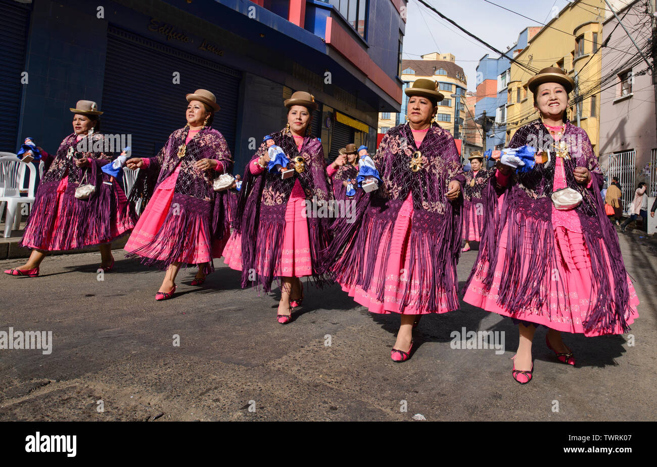 Bolivian religious festivals hi-res stock photography and images - Alamy