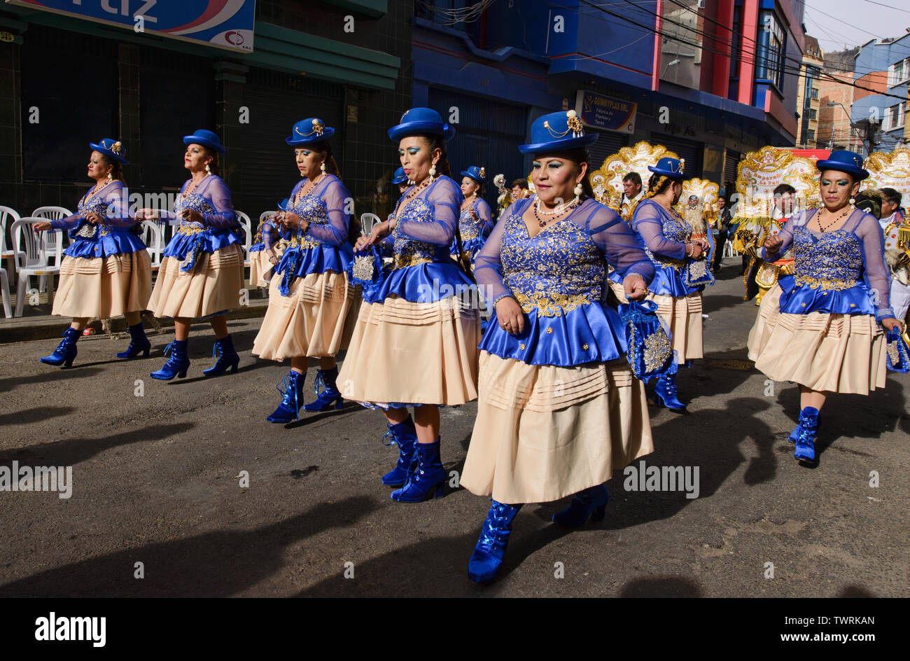 Bolivian religious festivals hi-res stock photography and images - Alamy