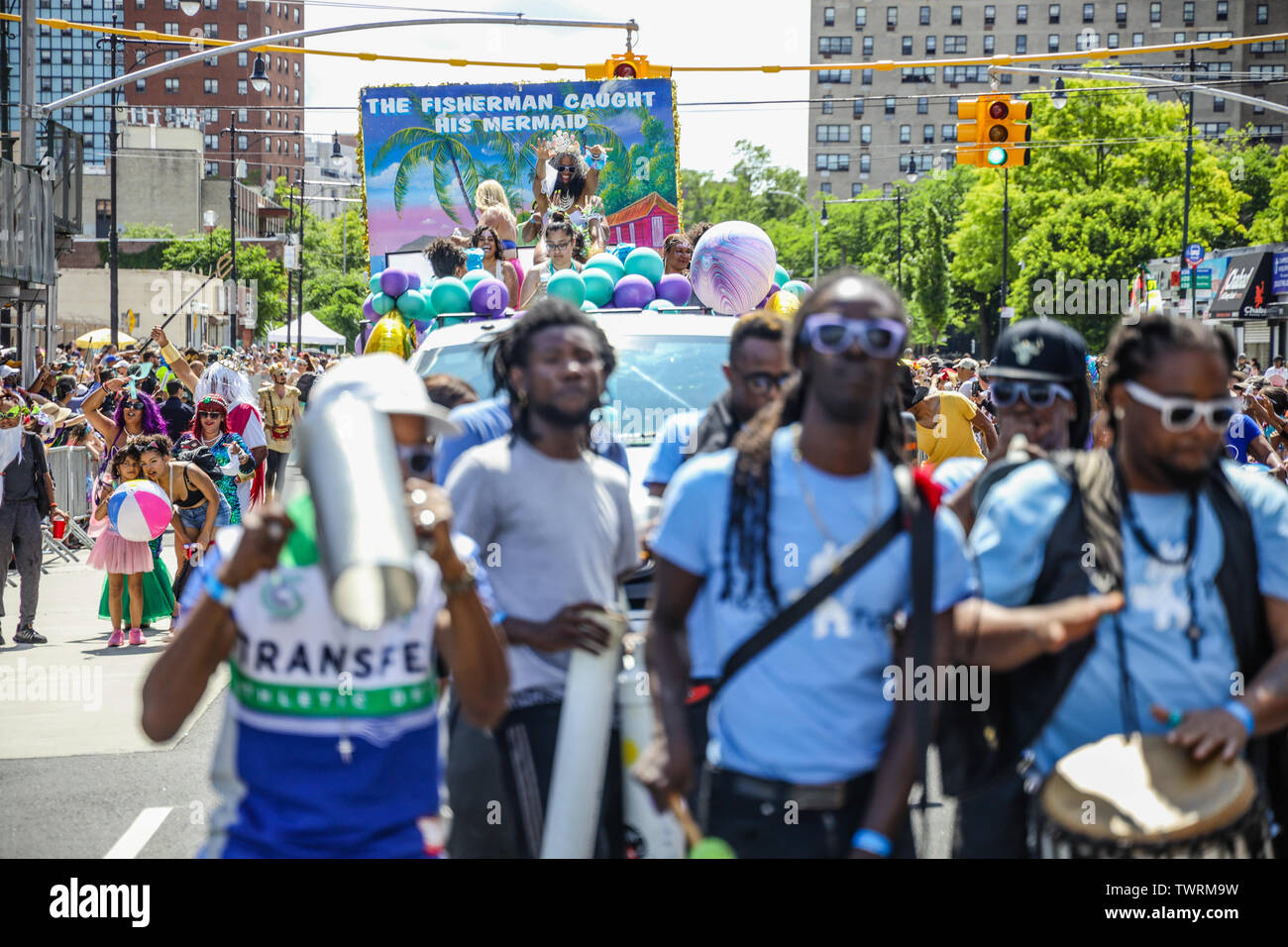 New York, New York, USA. 22nd June, 2019. Participants walk in the 37th ...