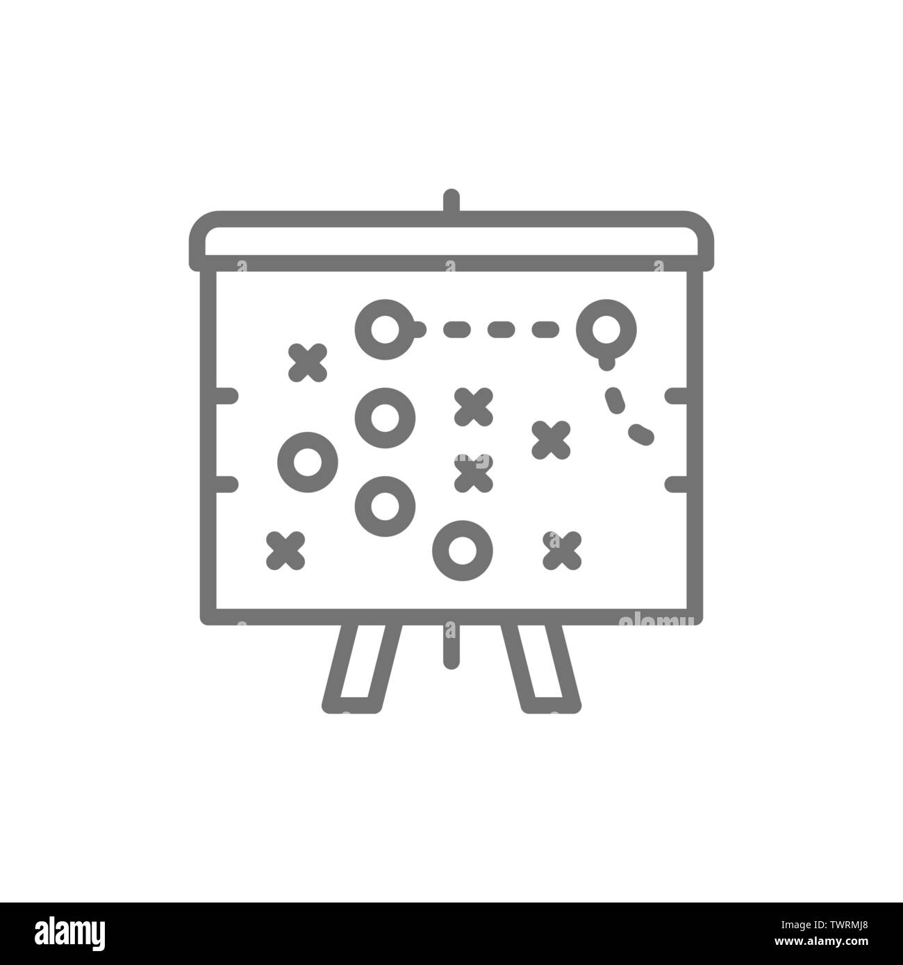 Tactical scheme drawing hi-res stock photography and images - Alamy