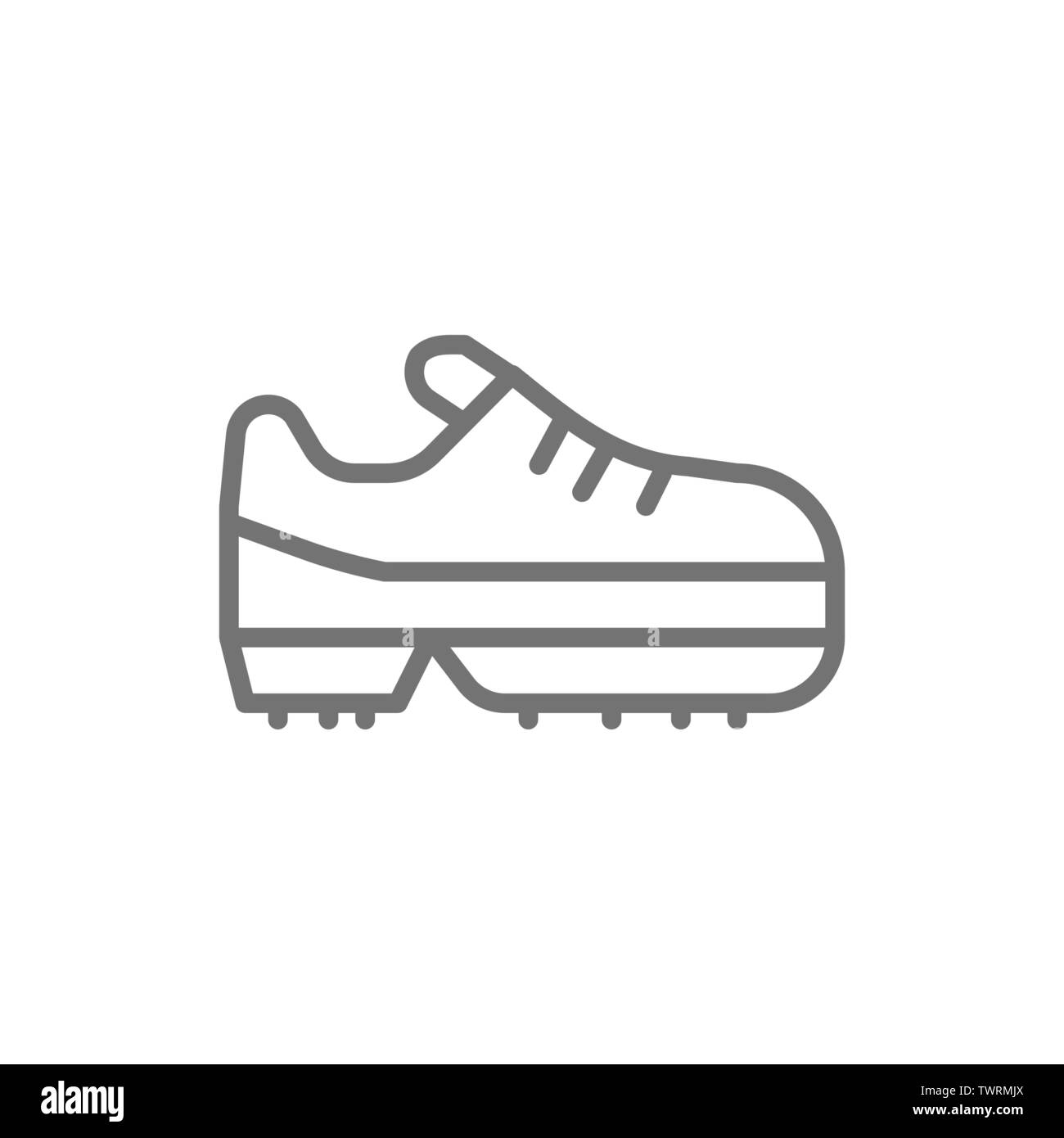 Run spiked Stock Vector Images - Alamy