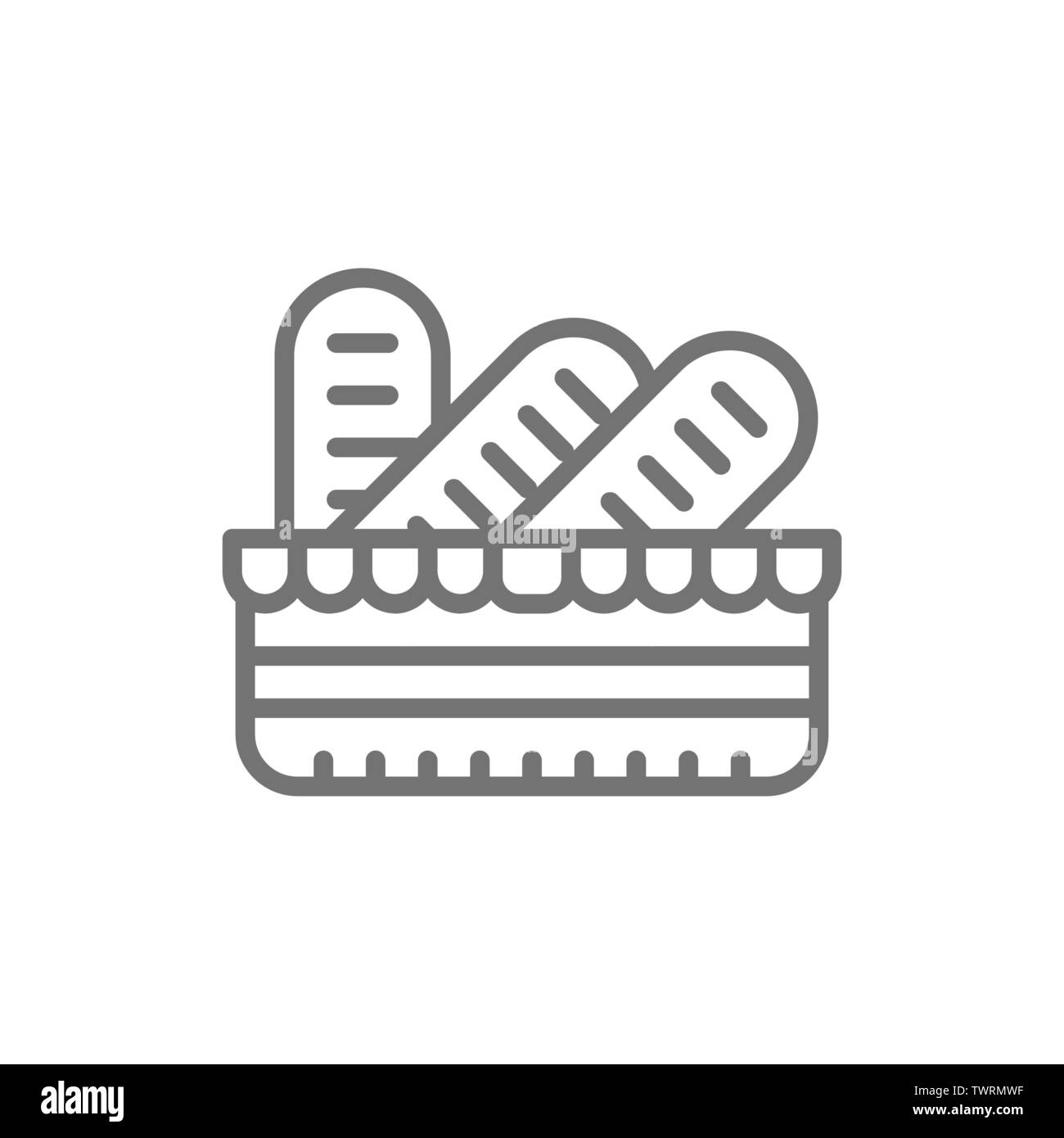 Delicious fresh french bread Black and White Stock Photos & Images - Alamy