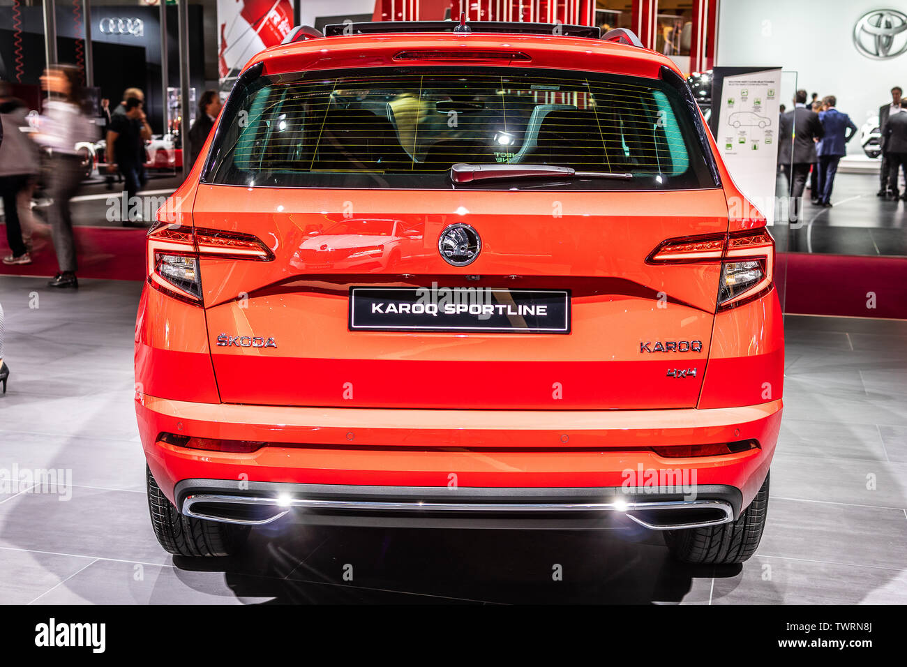 Skoda karoq sportline hi-res stock photography and images - Alamy