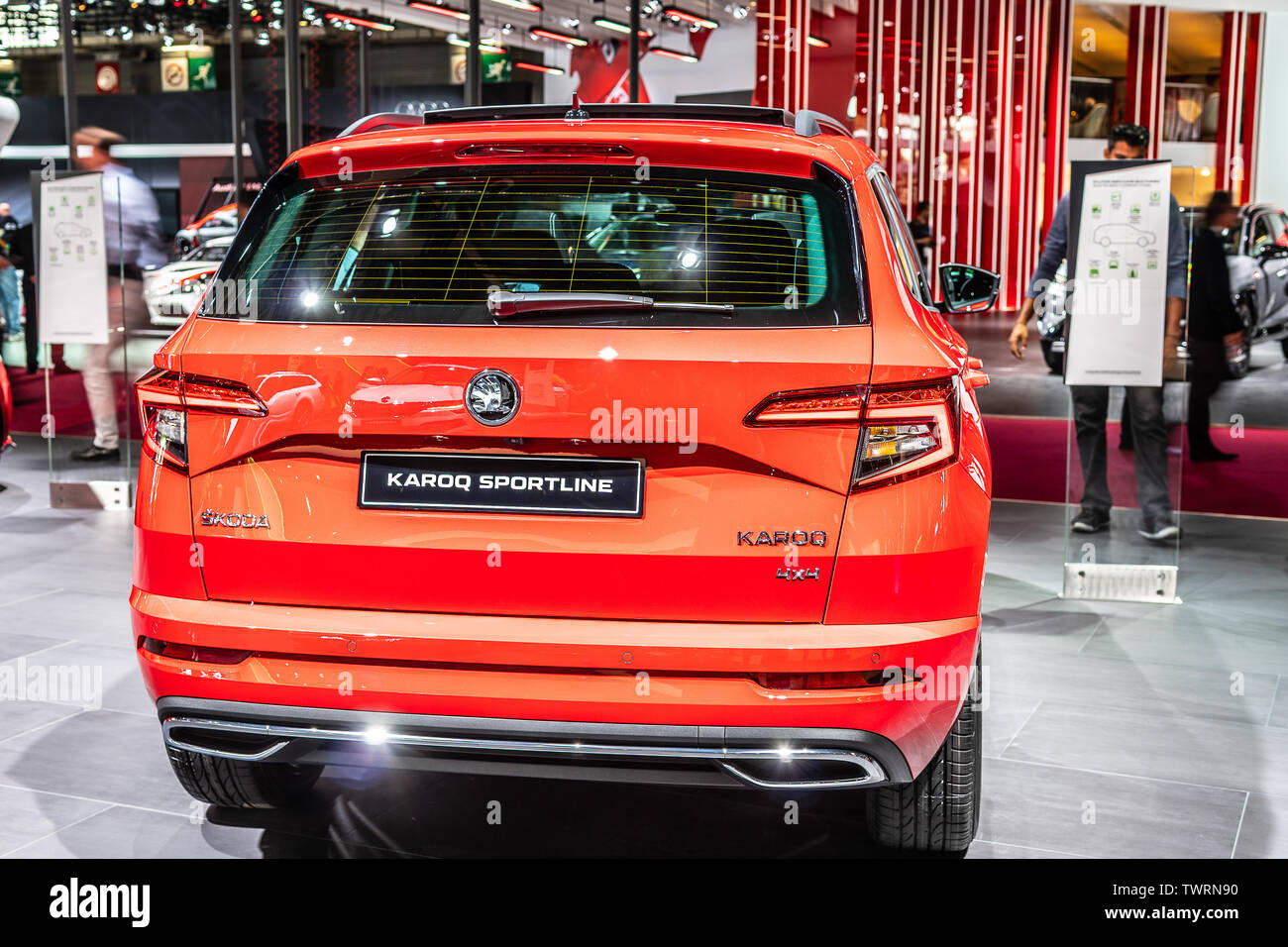 Skoda karoq sportline hi-res stock photography and images - Alamy