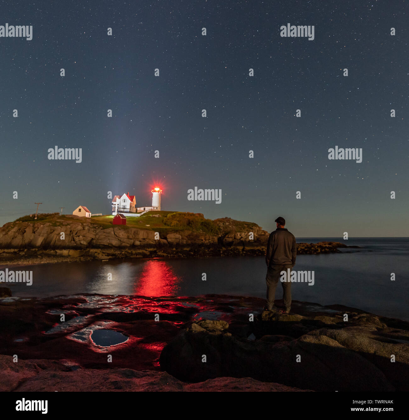 Milky Way at Night Stock Photo - Alamy