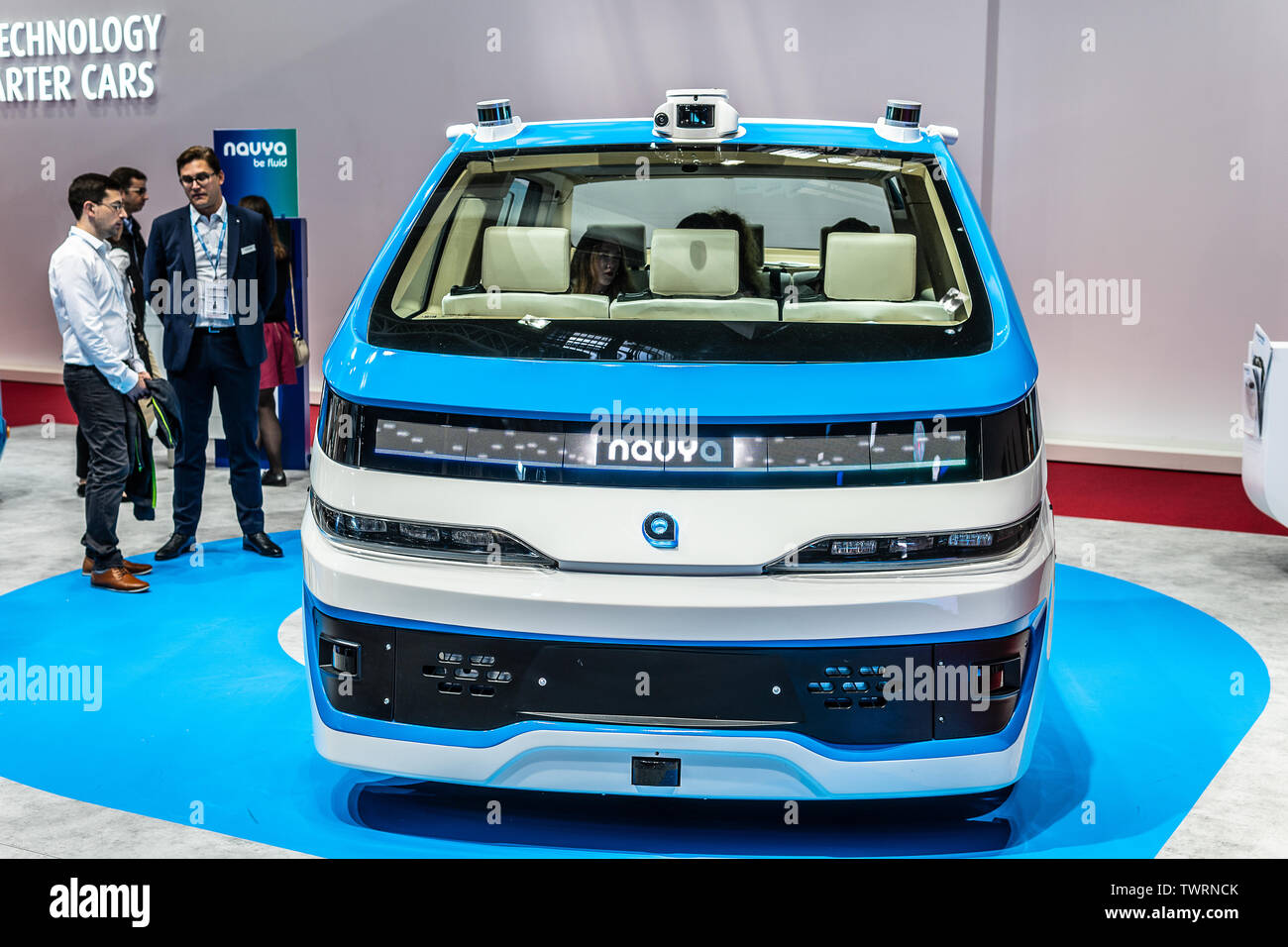 Autonomous vehicles booth hi-res stock photography and images - Alamy