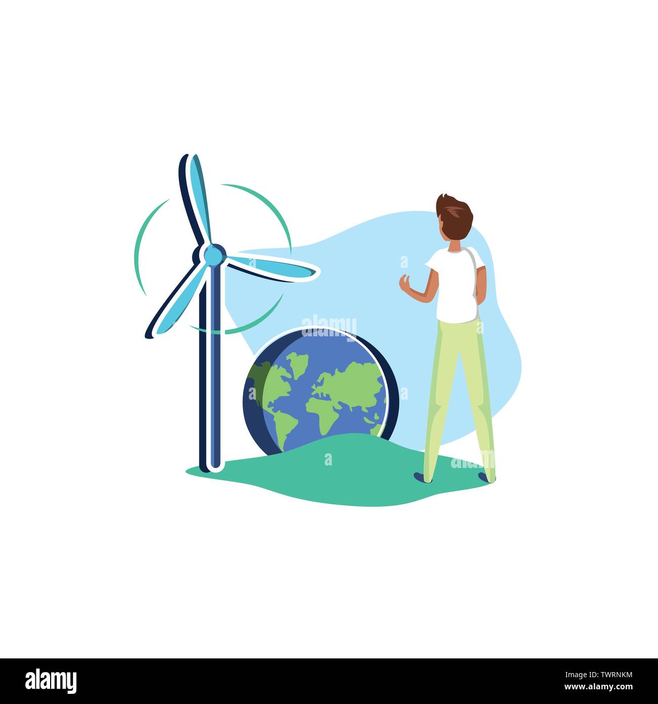 Avatar man design, Sustainability eco friendly green recycle ecology ...