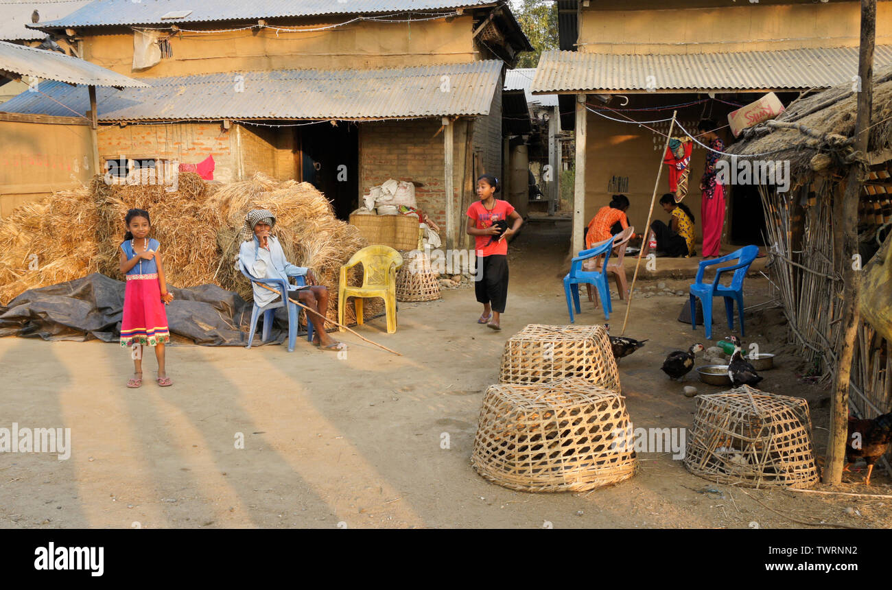 Houses in terai of nepal hi-res stock photography and images - Alamy