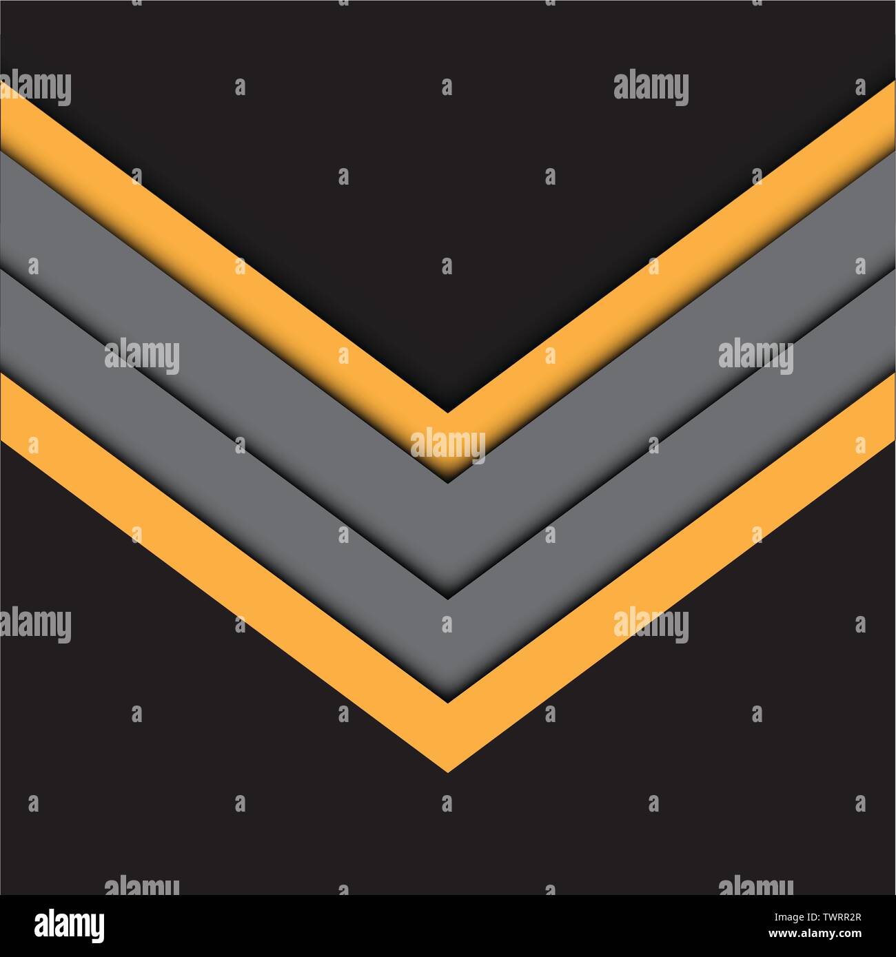 Yellow Arrow Black Background