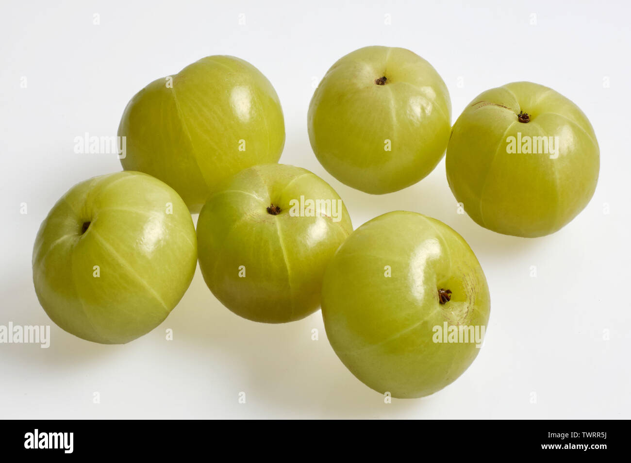FOOD gooseberry or amla or avla Stock Photo - Alamy