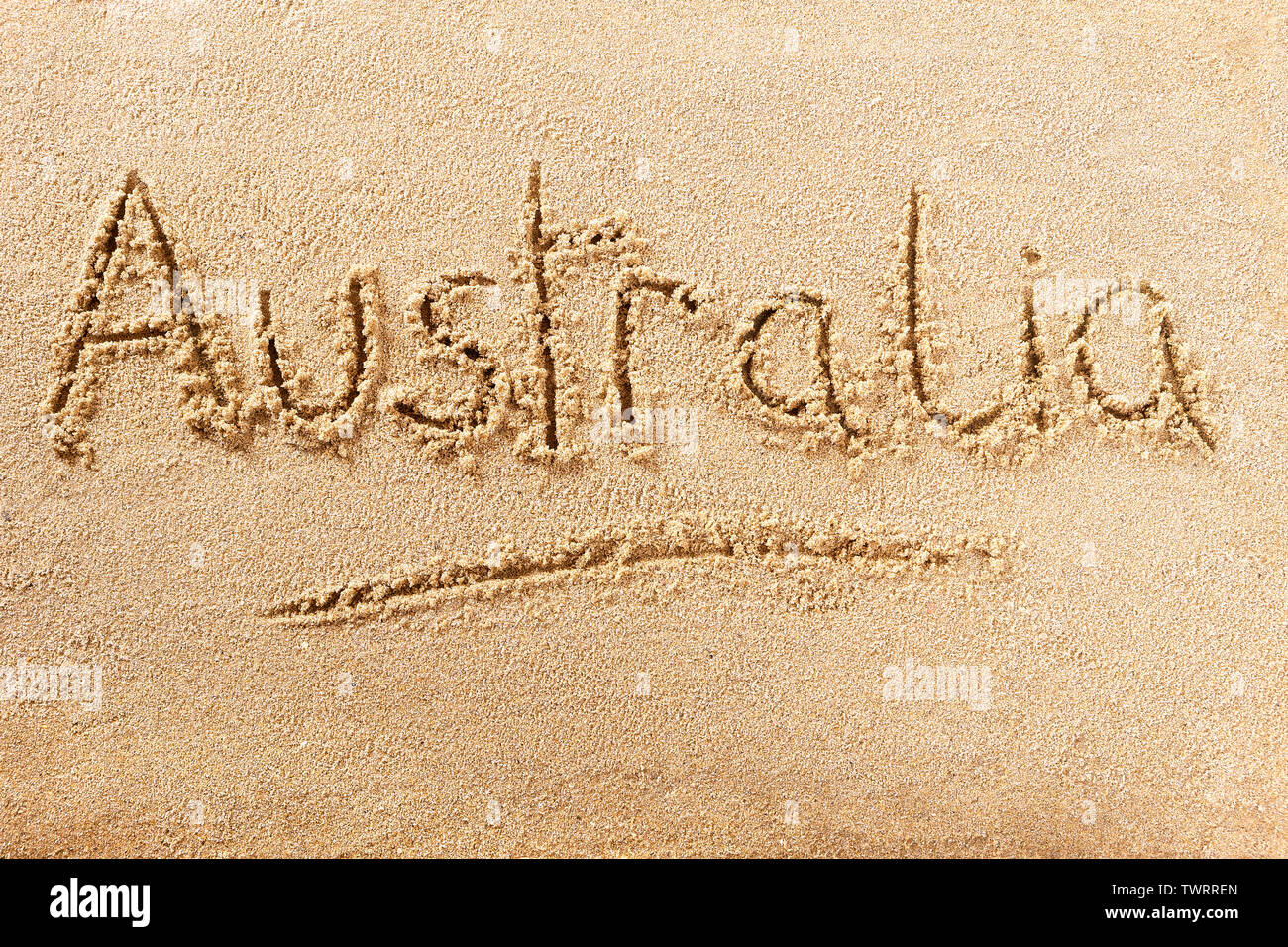 Word australia hi-res stock photography and images - Alamy