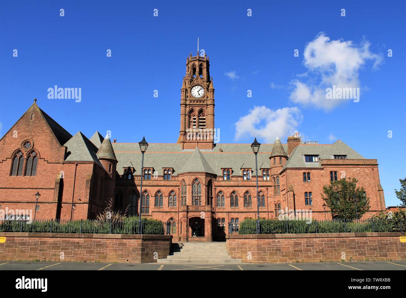 Barrow in furness town hall clock hi-res stock photography and images ...
