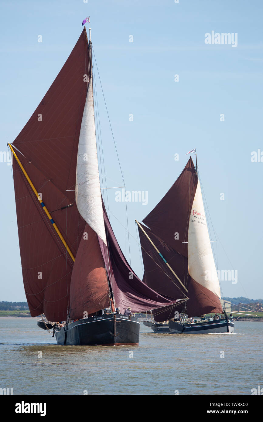 Fleet barges hi-res stock photography and images - Alamy