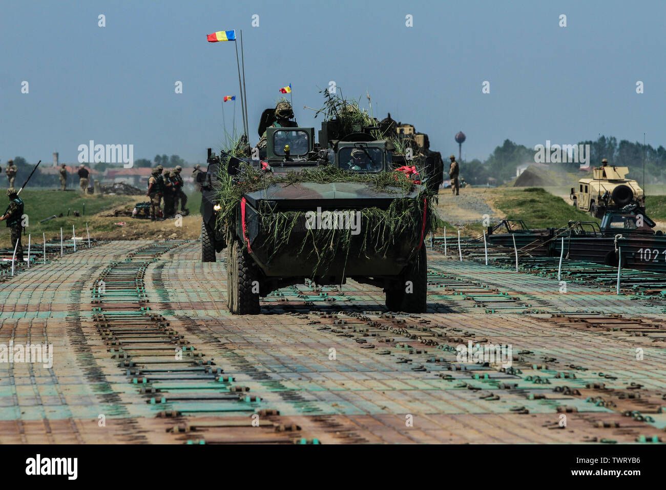 Romanian army armored vehicle hi-res stock photography and images - Alamy