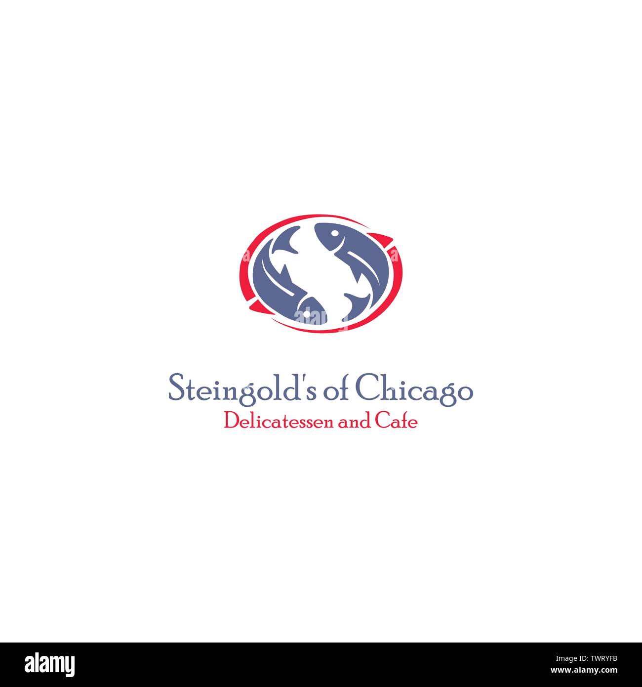 Logo design for restaurant menu, seafood, fish icon and logo template ...