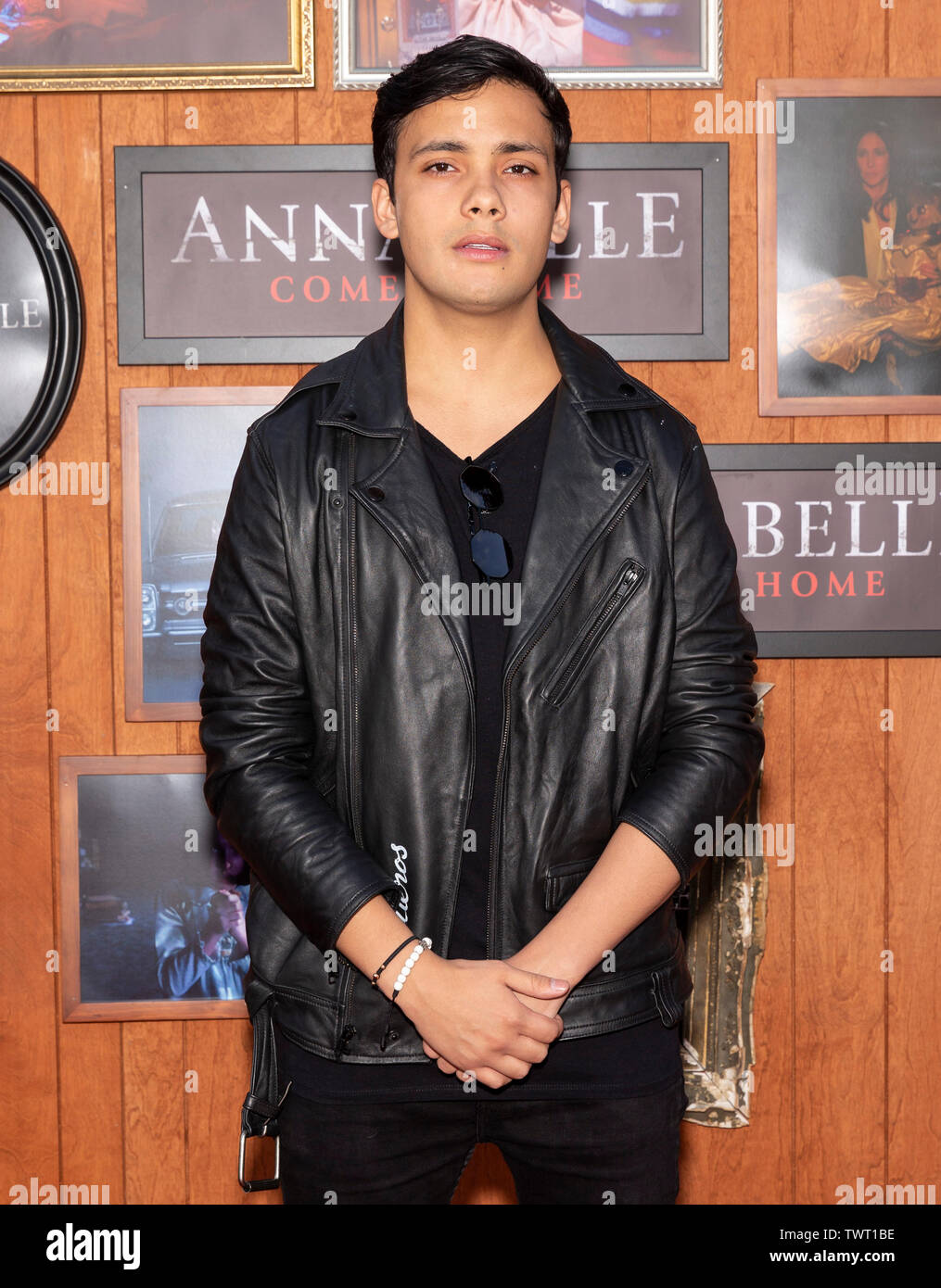 Westwood, CA - June 20, 2019: Sebastian Arango attends the Premiere Of Warner Bros' "Annabelle ...