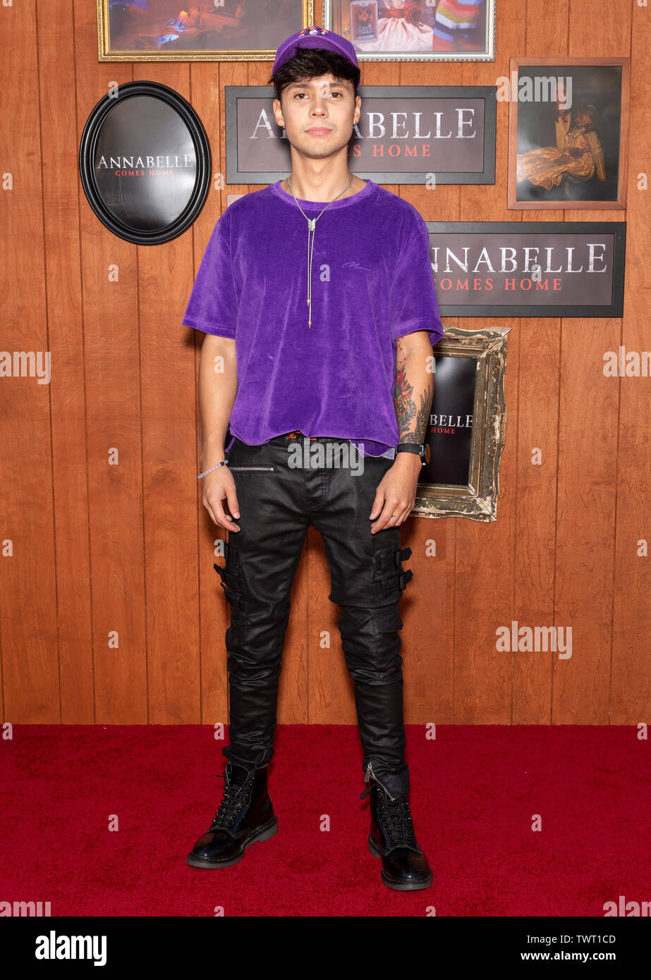Westwood, CA - June 20, 2019: Mario Ruiz attends the Premiere Of Warner ...
